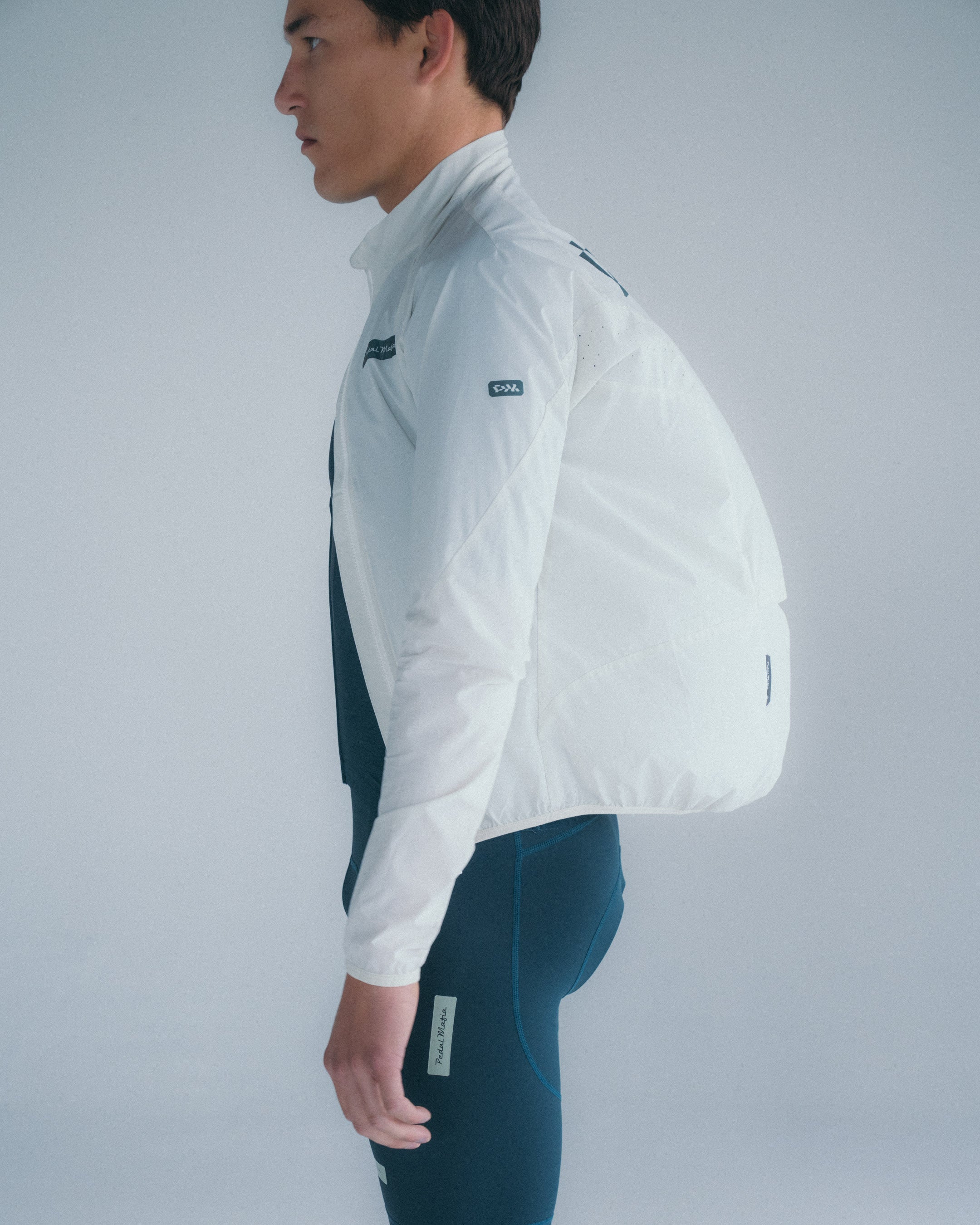 Men's Core Light Jacket - Bone White | Pedal Mafia