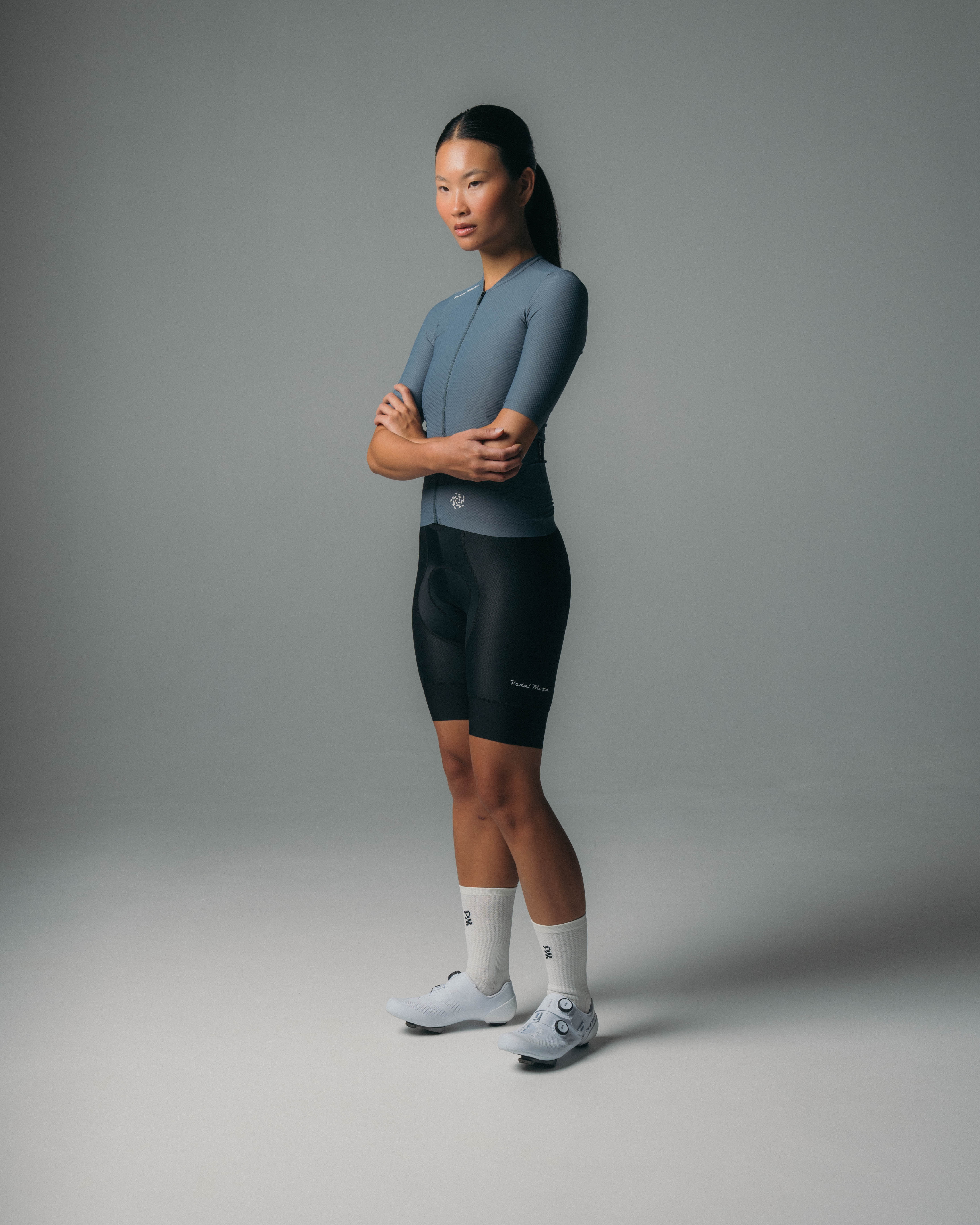 Women's Pro Delta Bibshort - Black | Pedal Mafia