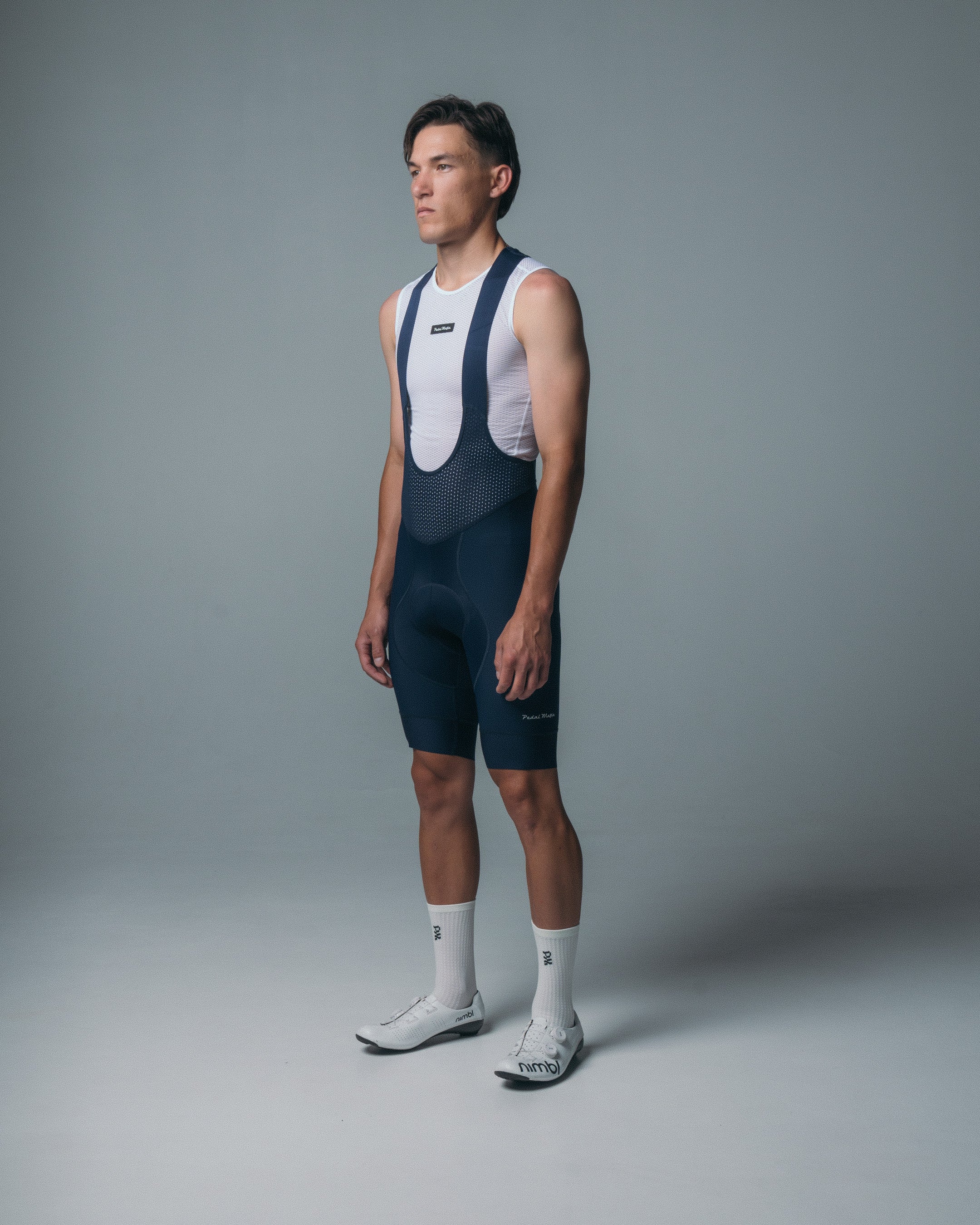 Men's Pro Delta Bibshort - Navy | Pedal Mafia