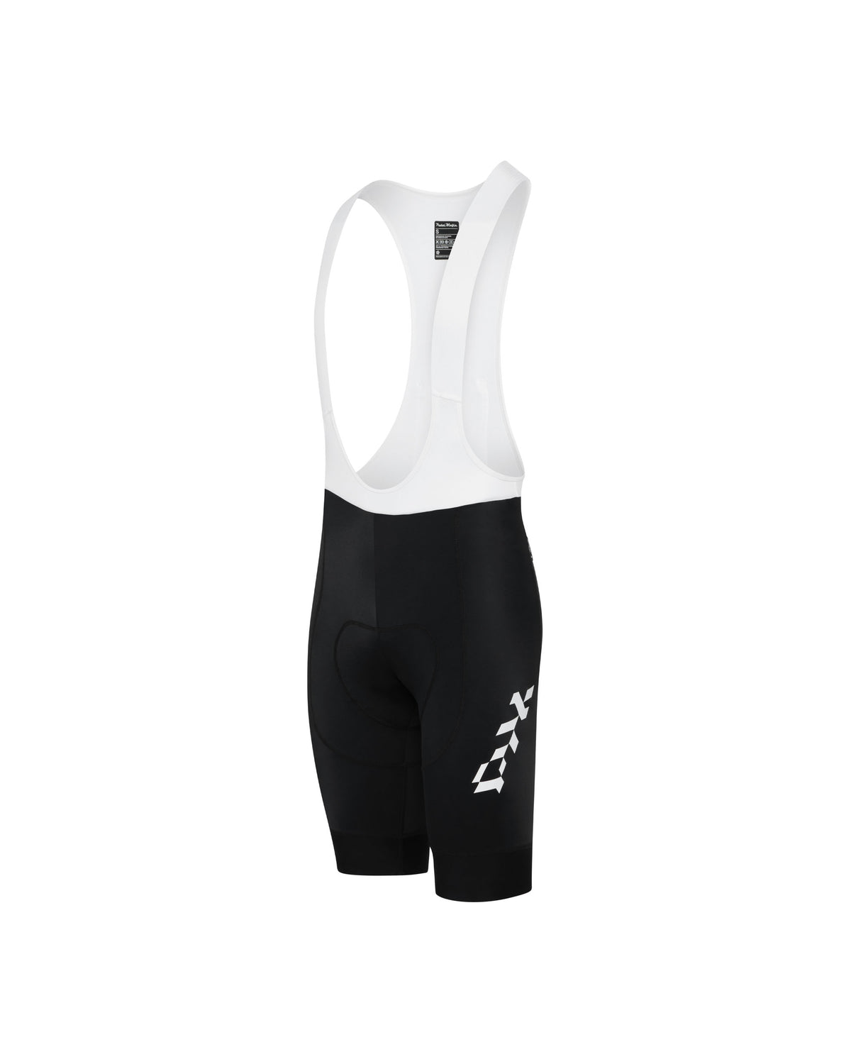 Men's Core Bib - Black/White | Pedal Mafia