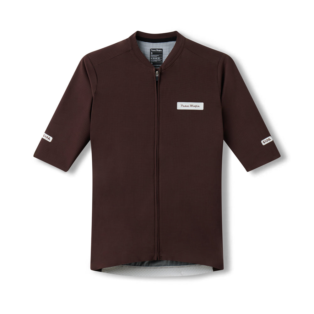 Men's Core Racing Jersey - Dark Maroon | Pedal Mafia