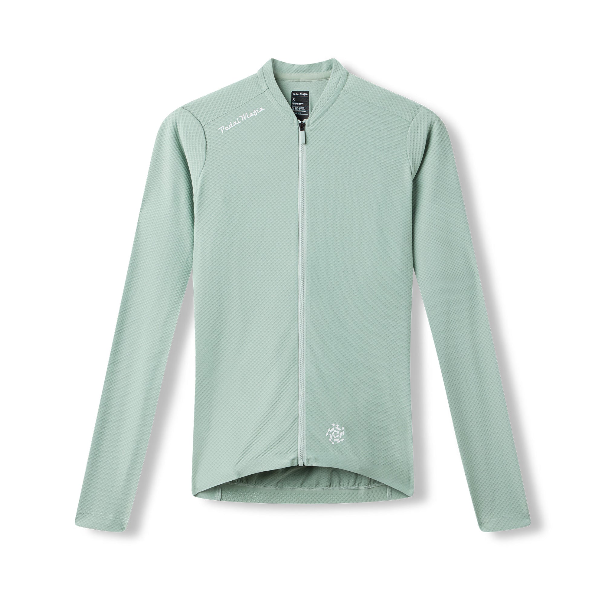 Men's Pro Delta Long Sleeve Jersey - Sage Green | Pedal Mafia