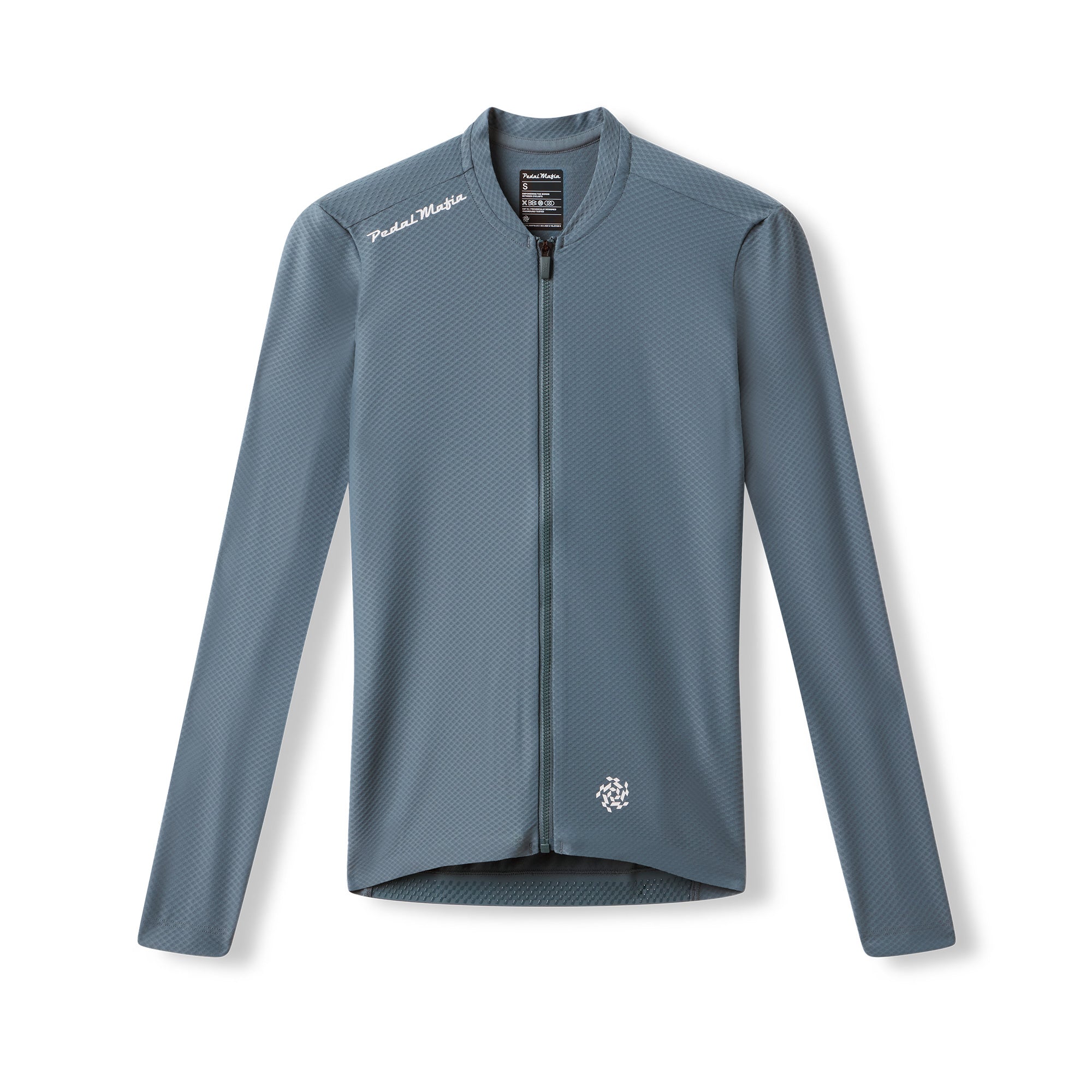 Women's Pro Delta Long Sleeve Jersey - Dark Blue Steel | Pedal Mafia